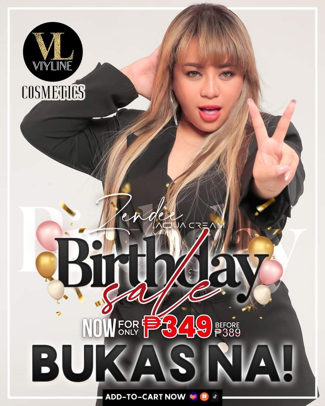 VIYLine Cosmetics Model Zendee, May Pa-Birthday! - ViyLine Media Group