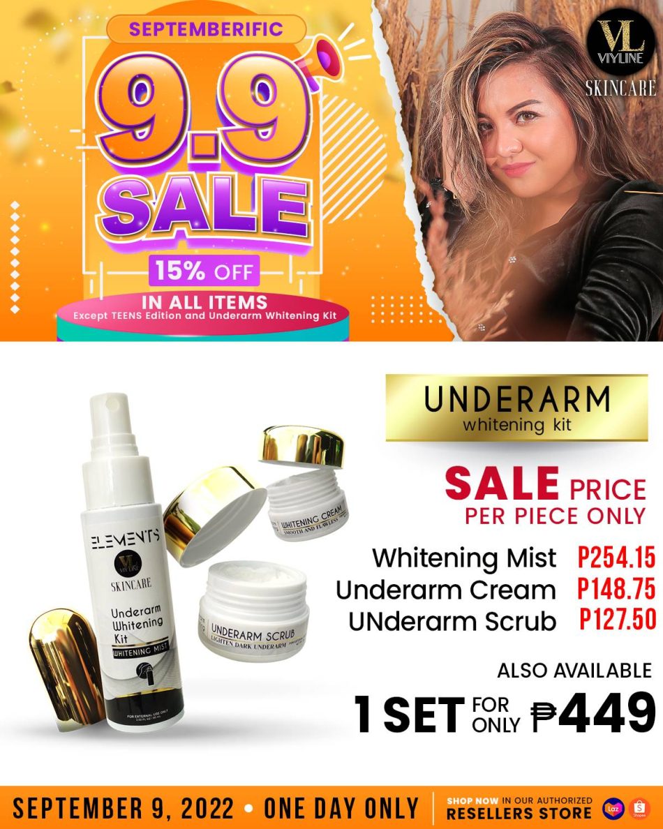 VIYLine Skincare and VIYLine Cosmetics: 9.9 Septemberific Sale ...
