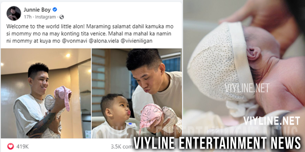 BABY IS OUT: Junnie Boy, Vien Iligan-Velasquez, Mavi Welcomes Baby Alona Viela! - ViyLine Media ...