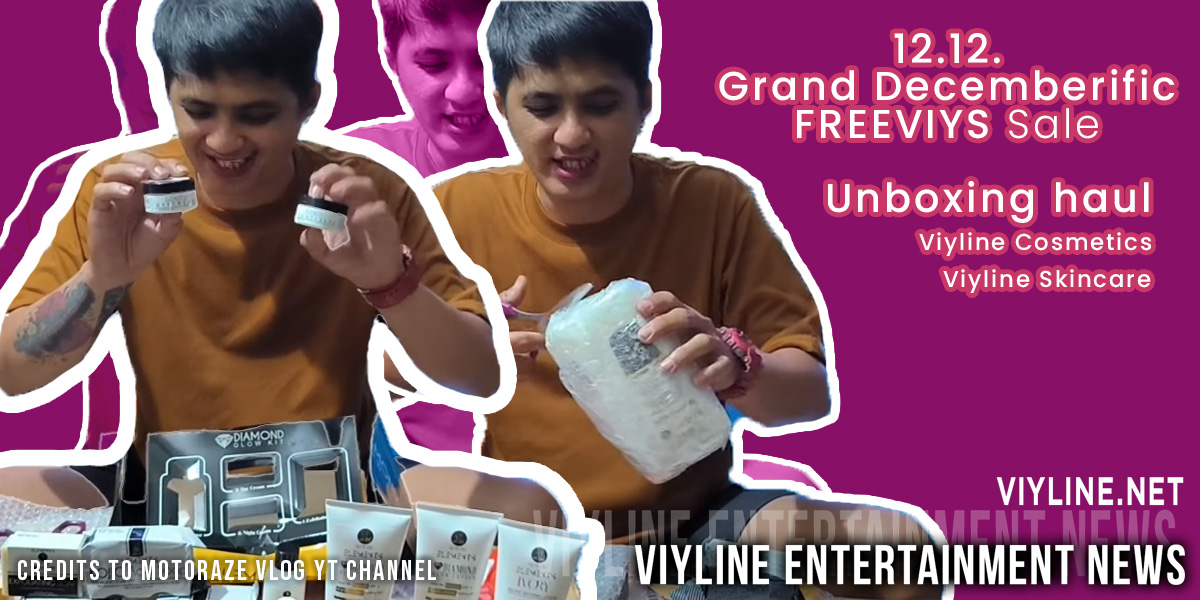 Netizens Proudly Share Unboxing and Review of VIYLine Cosmetics and ...