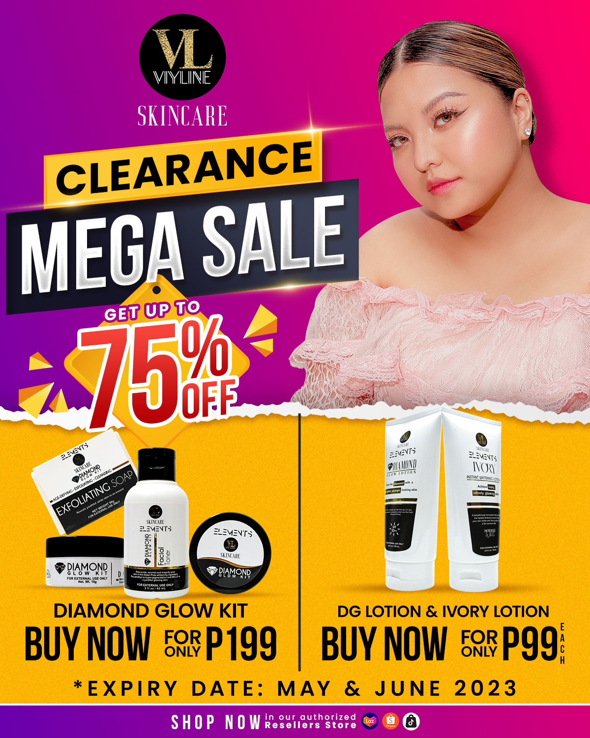 WATCH OUT: Major Price Drop for VIYLine Skincare’s Clearance Sale ...