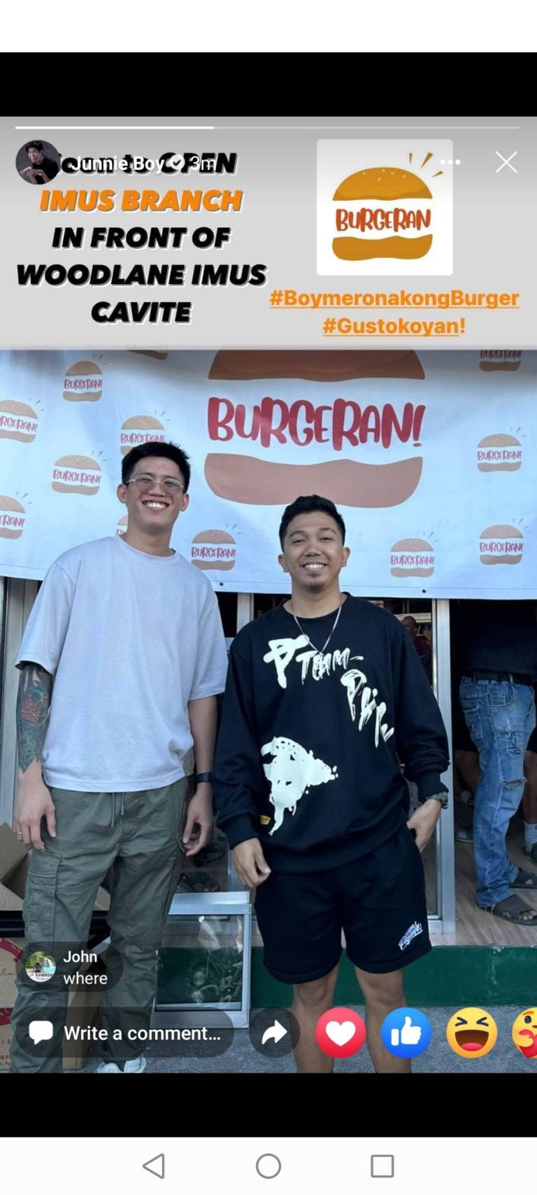 Burgeran: Boss Keng, Junnie Boy Cooking New Business Venture - ViyLine ...