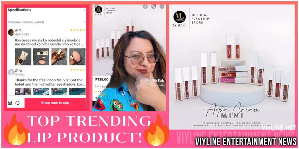 TikTok Names Aqua Cream Mini by VIYLine Cosmetics as Top Trending Lip ...