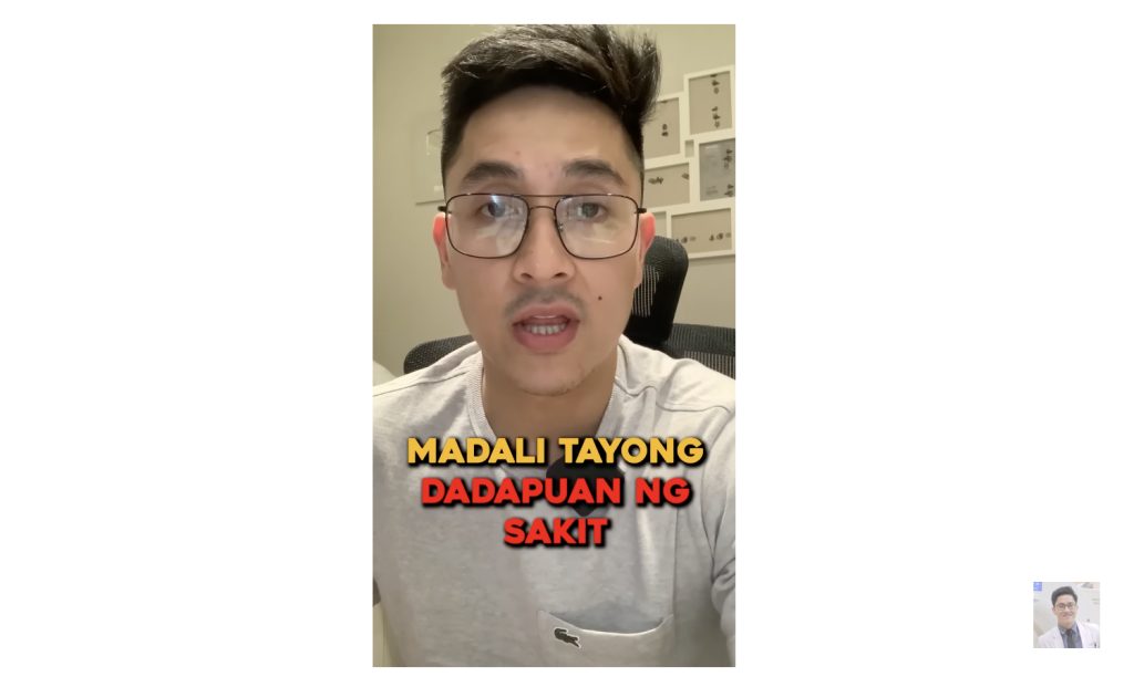 Doc Alvin Francisco Shares Health Tips for Those Experiencing ...