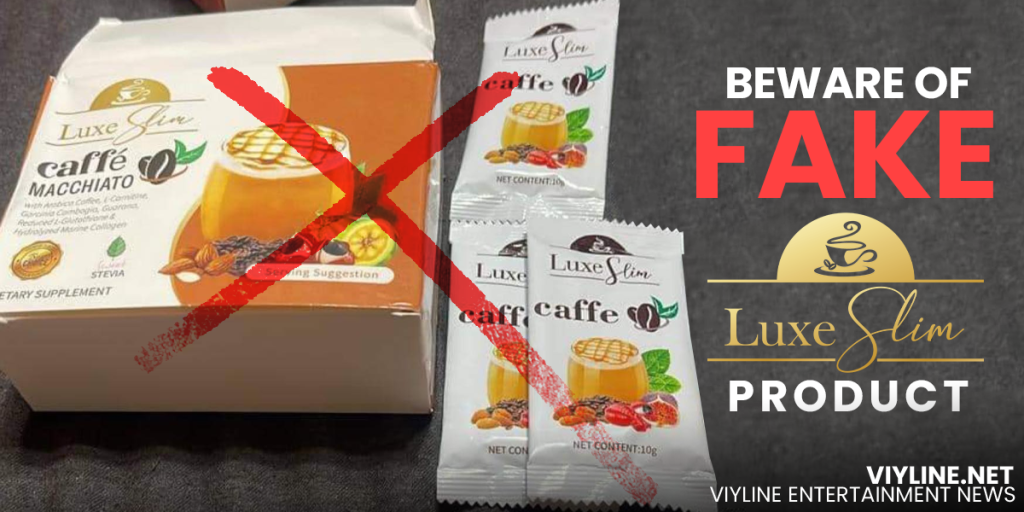 BEWARE: Anna Magkawas Warns on Fake Luxe Slim Products Online - ViyLine ...